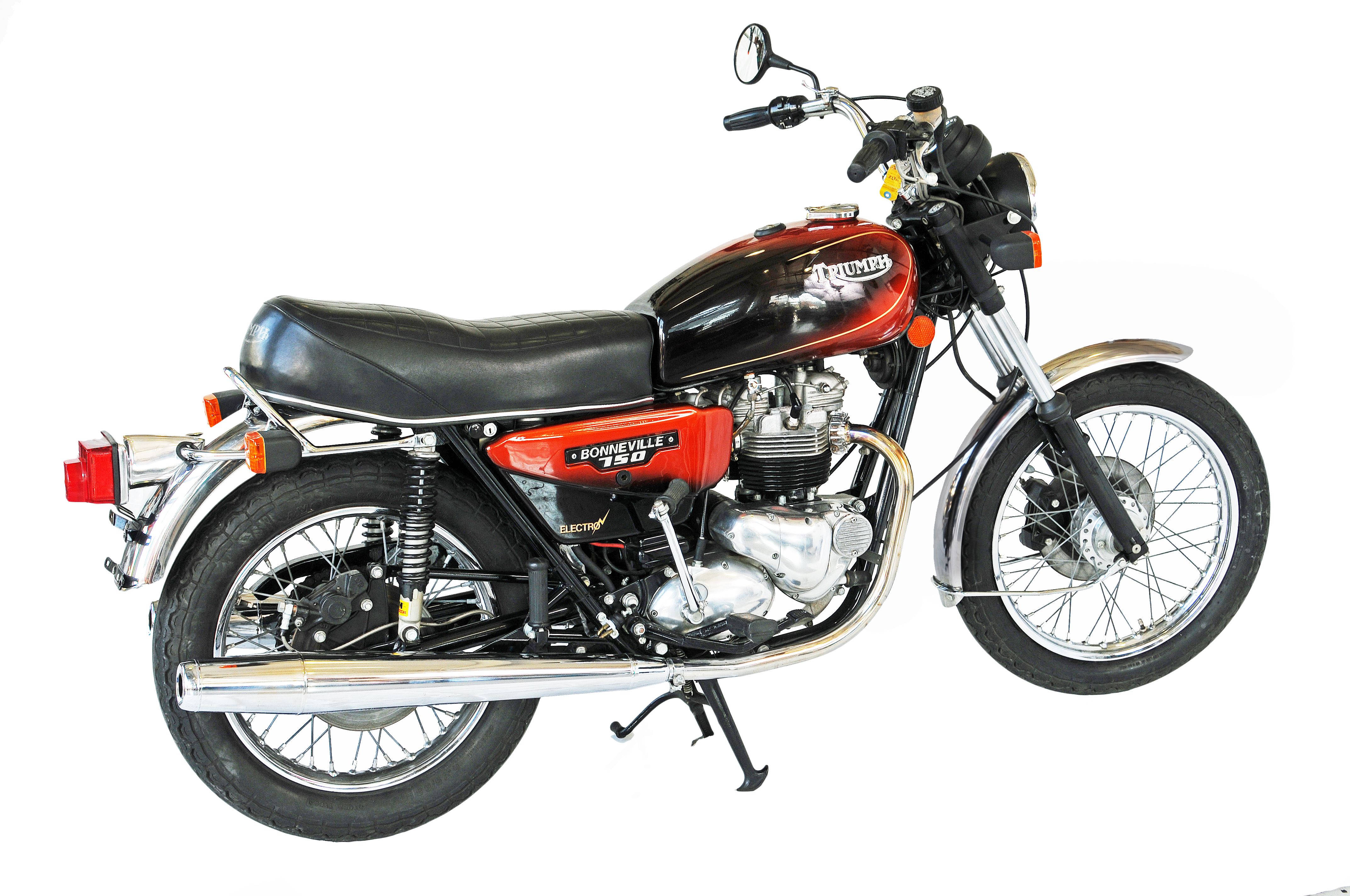 Bonhams Cars : One of the last Meriden Triumphs, showing just 450 ...