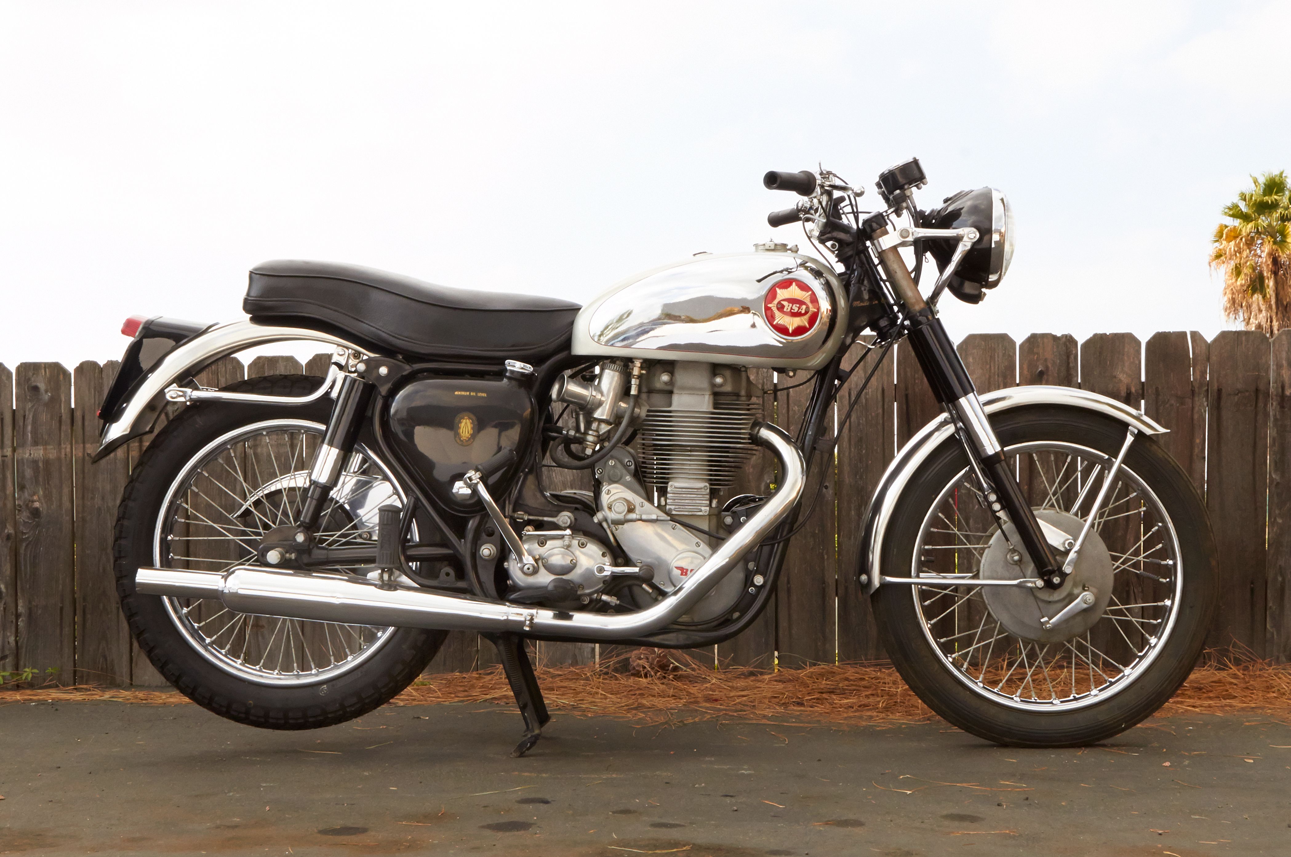 Bonhams Cars : 1955 BSA 500cc Gold Star Frame no. CB32 4081 Engine no ...