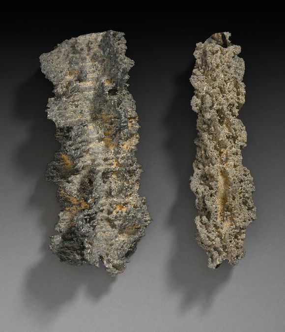 Bonhams : Pair of Large Fulgurites