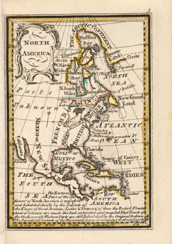 Bonhams : MINIATURE ATLAS. GIBSON, JOHN. Atlas Minimus, or a New Set of ...