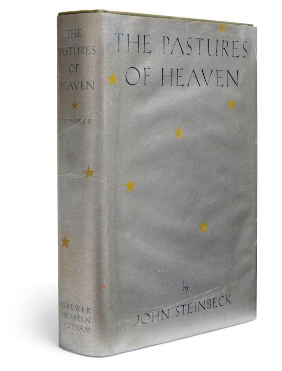 Bonhams : STEINBECK, JOHN. 1902-1968. The Pastures of Heaven. New York ...