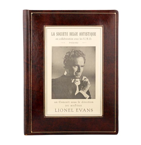 Bonhams : A Charlton Heston prop musical score and conductor's baton ...