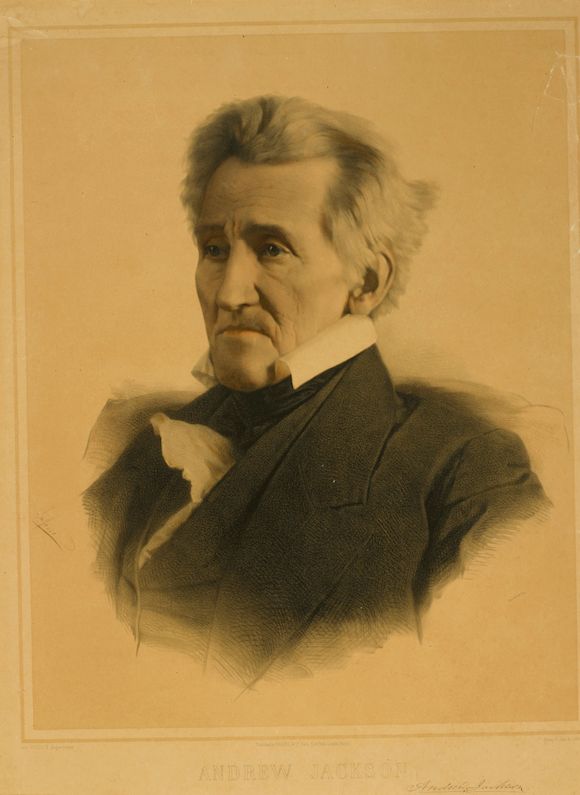 Bonhams : [JACKSON, ANDREW, AND MATTHEW BRADY.] Andrew Jackson. Paris ...