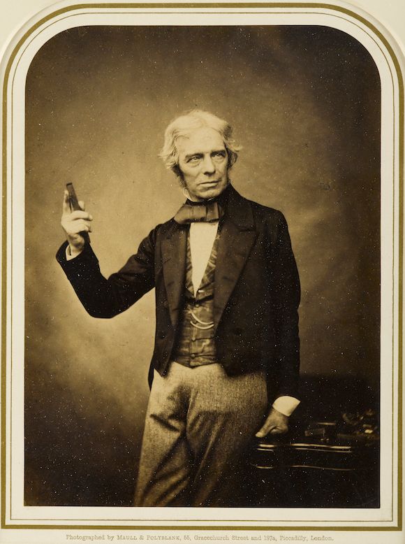 Bonhams : FARADAY, MICHAEL. 1791-1867. Photograph Portrait of Michael ...