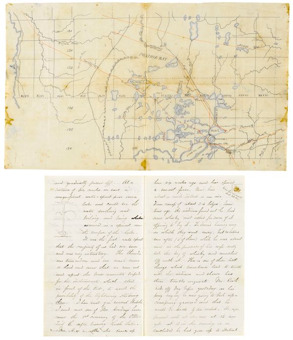 Bonhams : NORTHERN PACIFIC RAILROAD. MEIGS, MONTGOMERY C., JR. 1847 ...