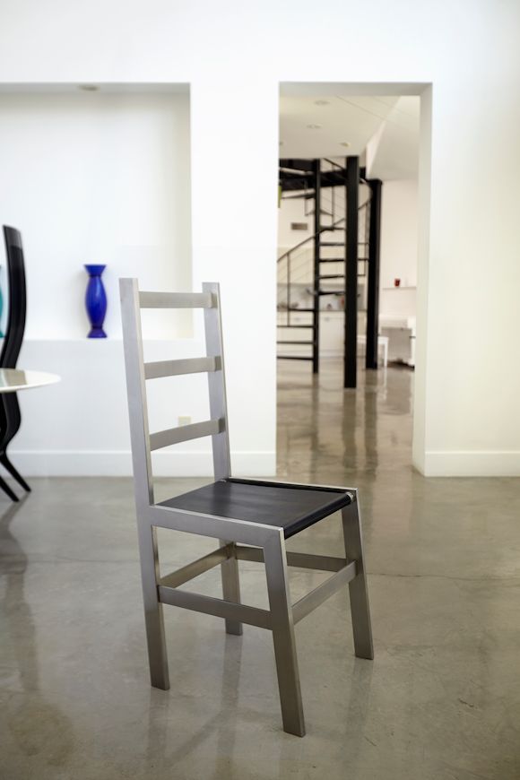 Bonhams : Steven Hall (Fl 1990s) Prototype chair, circa 1995steel ...