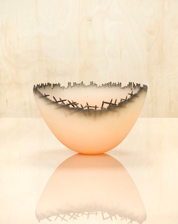 Bonhams : Jay Musler (born 1949) Bowl from the Urban Bowl series