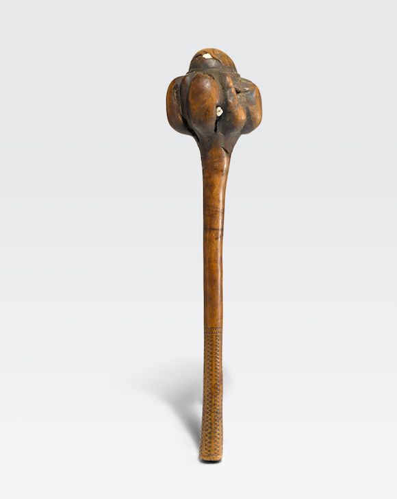 Bonhams : Ball-Headed Throwing Club, Fiji Islands