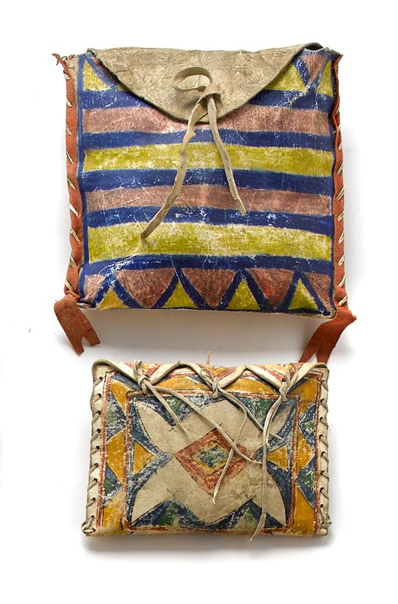 Bonhams : Two Sioux parfleche cases