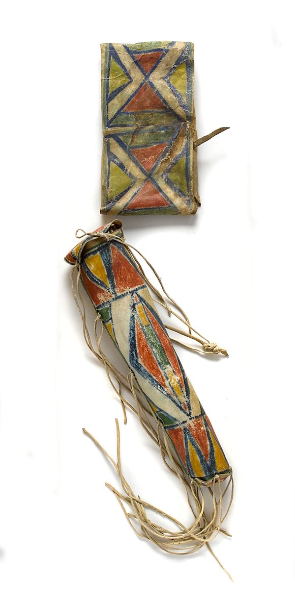 Bonhams : Two Sioux parfleche containers