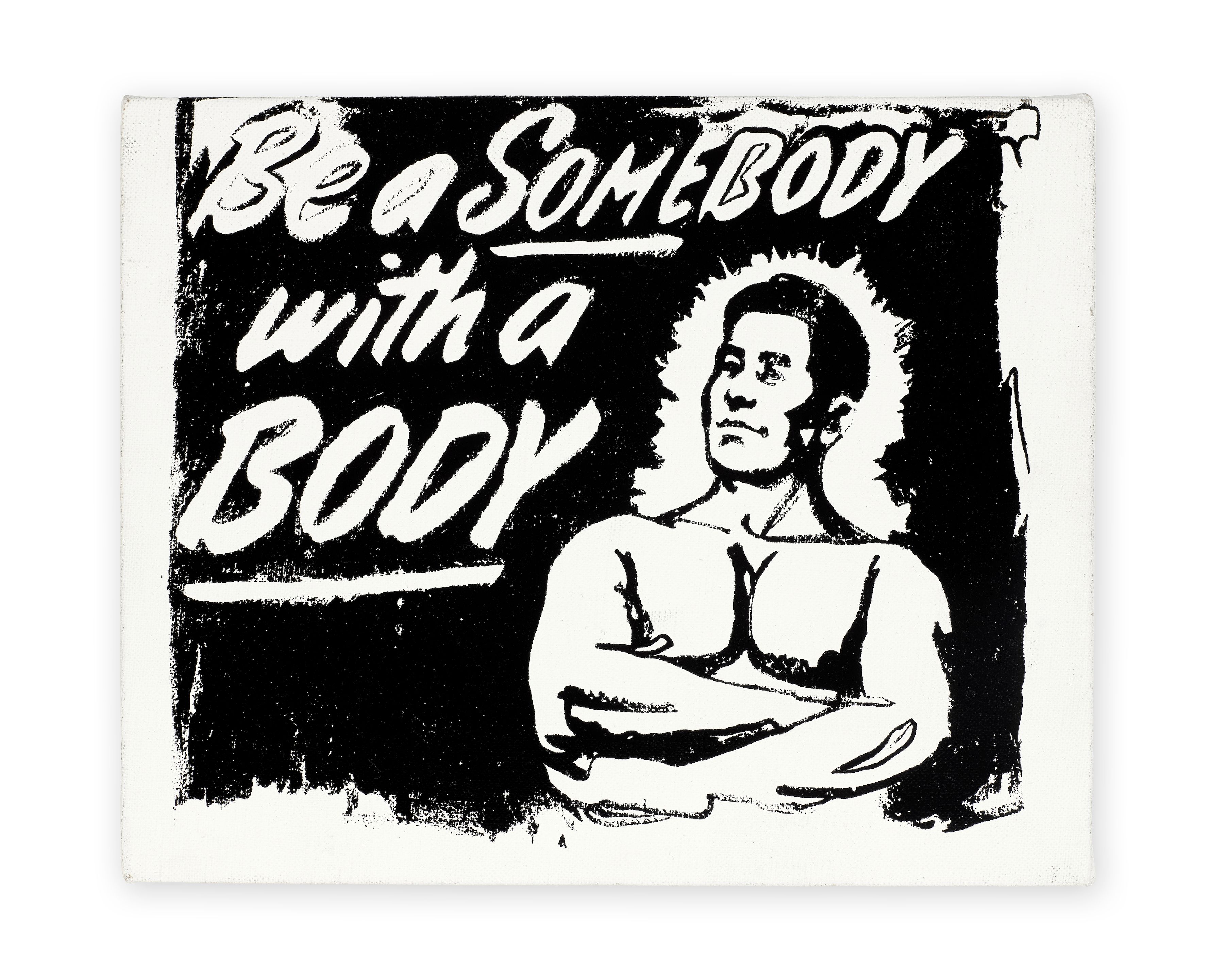 Bonhams : ANDY WARHOL (1928-1987) Be a Somebody with a Body, 1985