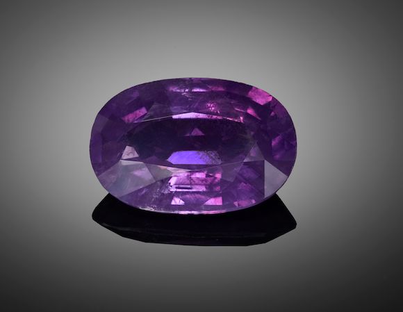 Bonhams : Important Purple Sapphire