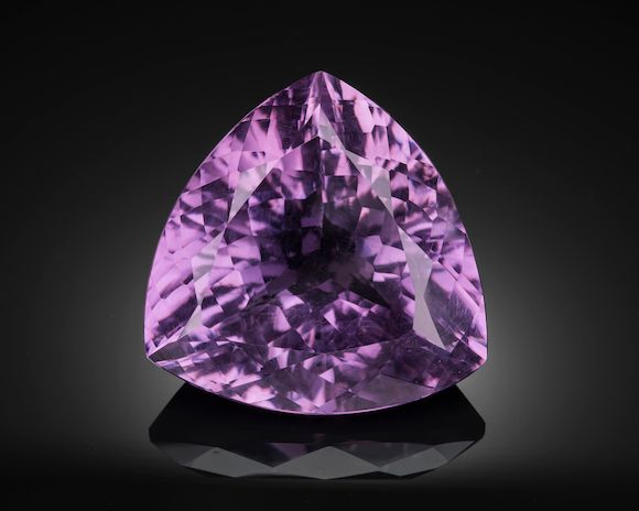 Bonhams : Large Lavender Amethyst