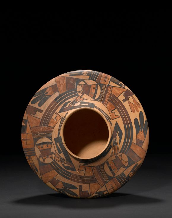 Bonhams : A Sikyatki polychrome jar