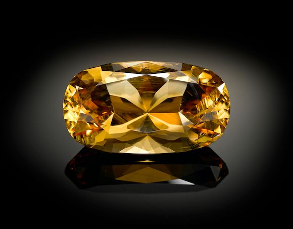 Bonhams : Rare and Exceptional Yellow Danburite