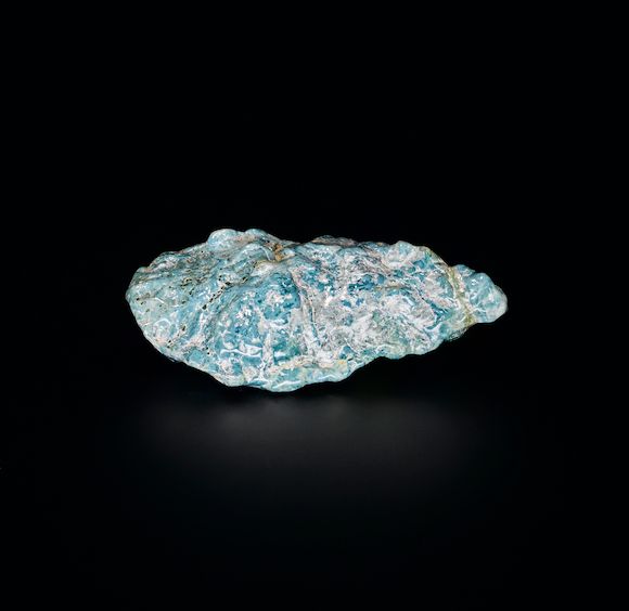Bonhams : Rare, Large Specimen of California Blue Nephrite--"Vonsen Jade"
