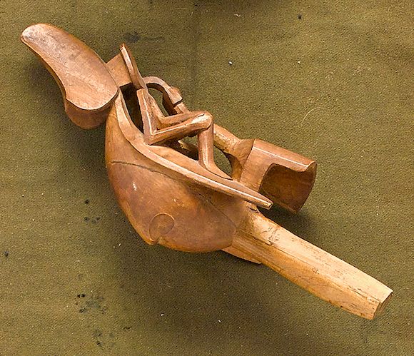 Bonhams : A Northwest Coast raven rattle