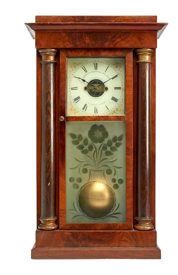 Bonhams : Aaron Dodd Crane's Single-ball Month Mantel Clock signed J. R ...