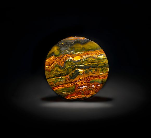 Bonhams : Marra Mamba Tiger's Eye Tabletop