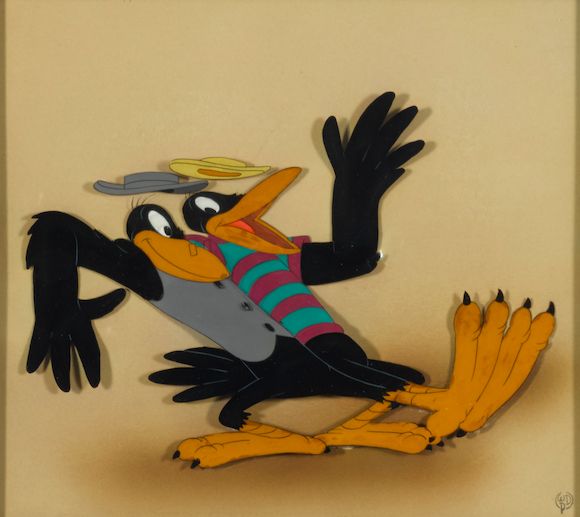 Bonhams : A celluloid of the crows from Dumbo