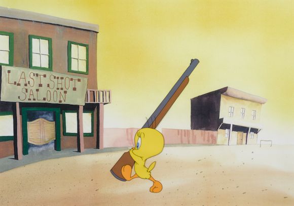Bonhams : A celluloid of Tweety Bird from Tom, Tom, Tomcat