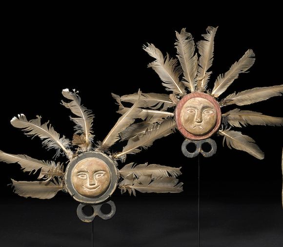 Bonhams : A pair of Eskimo finger puppets