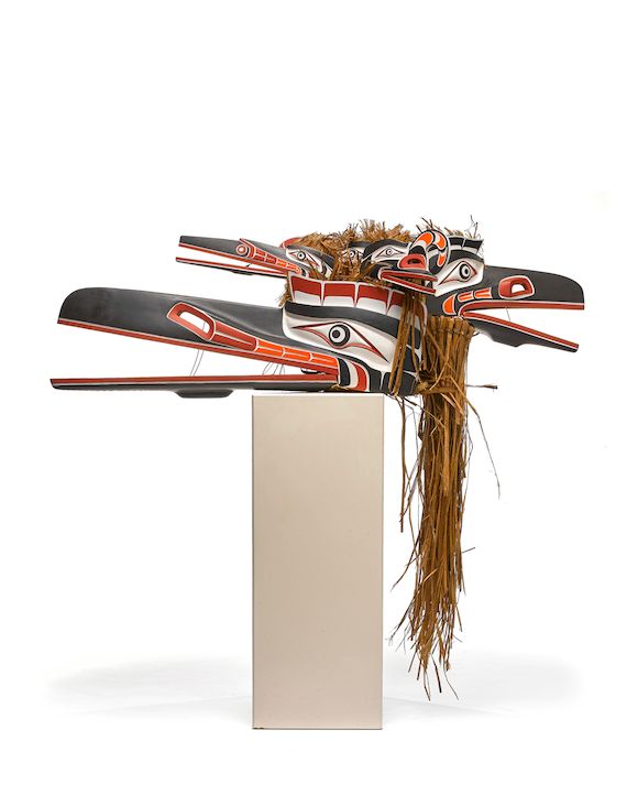 Bonhams : A Salish mask