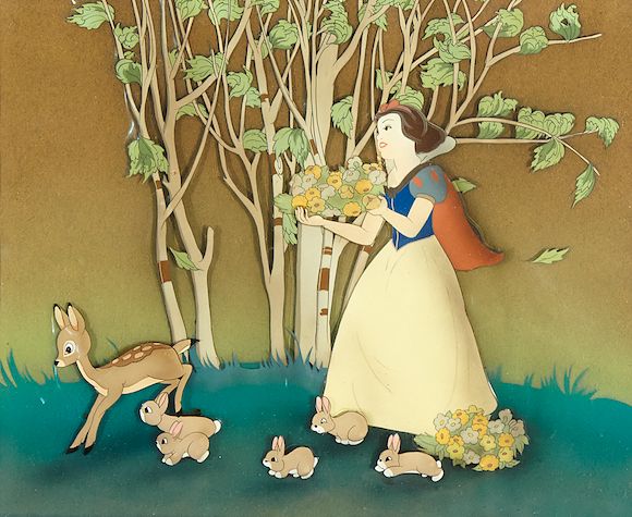Bonhams : A celluloid of Snow White from Snow White and the Seven Dwarfs