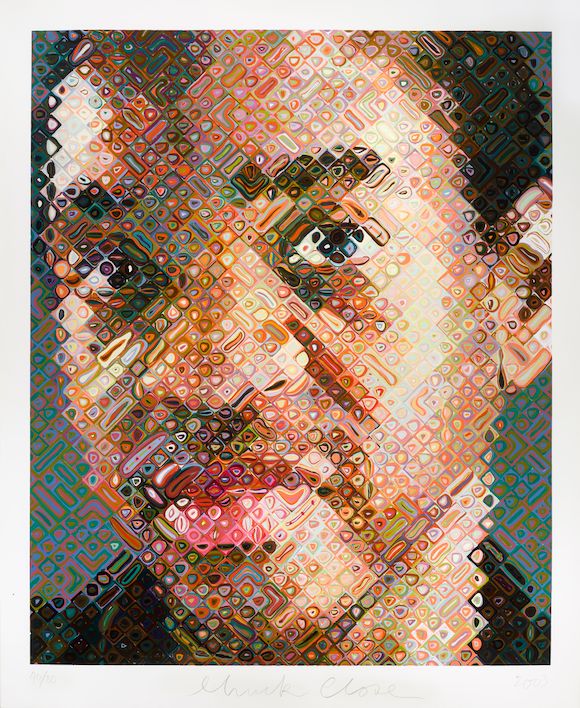 Bonhams : Chuck Close (born 1940); Lyle;