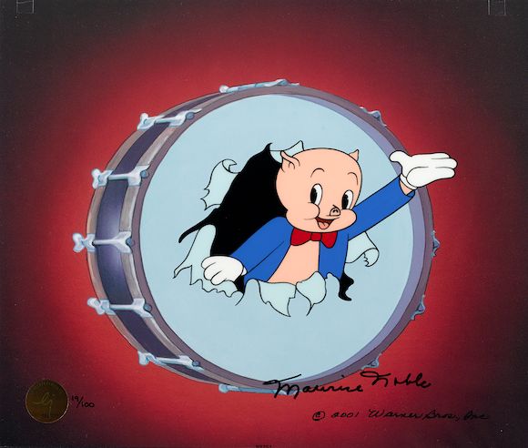 Bonhams : A set of 6 limited edition Chuck Jones tribute celluloids ...