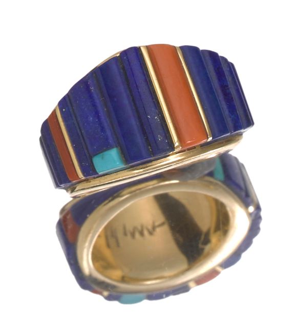 Bonhams : A Hopi ring