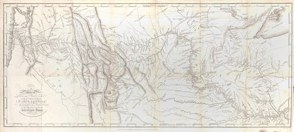 Bonhams : LEWIS, MERIWETHER. 1774-1809, & WILLIAM CLARK. 1770-1838. Travels to the Source of the ...