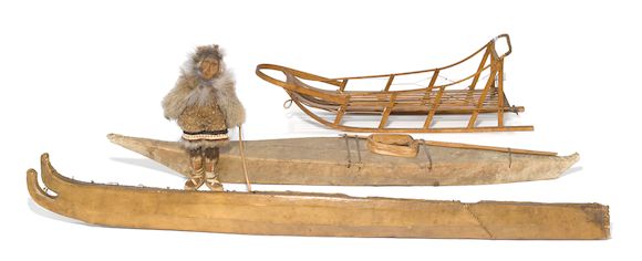 Bonhams : Three Eskimo models