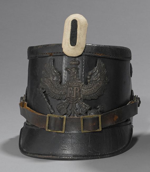 Bonhams : A Prussian Model 1895/97 other ranks jaeger's shako