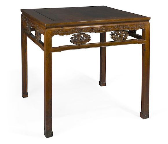 Bonhams : A hongmu center table Late Qing/Republic period