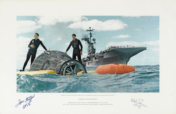 Bonhams : TWO NAVAL ACADEMY GRADUATES FLOAT IN THEIR GEMINI "BOAT ...