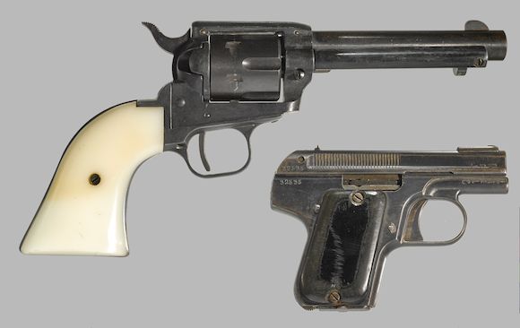 Bonhams : A lot of two hand guns