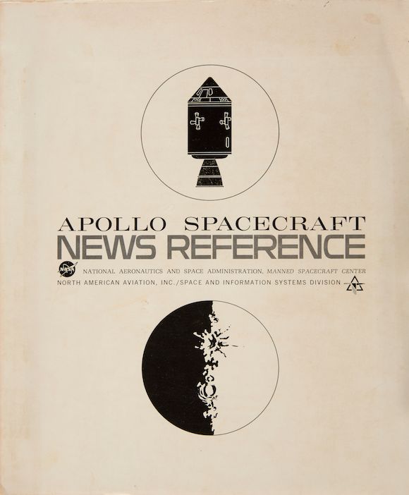 Bonhams : APOLLO NEWS REFERENCE FOR THE CSM Apollo Spacecraft News Reference. National ...