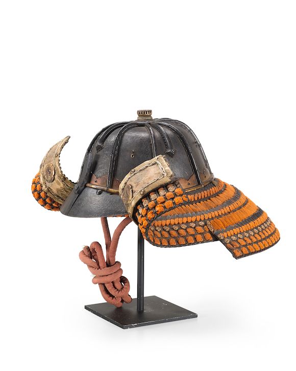 Bonhams : A fine 12-plate suji Kabuto Momoyama (1573-1615) or Edo ...