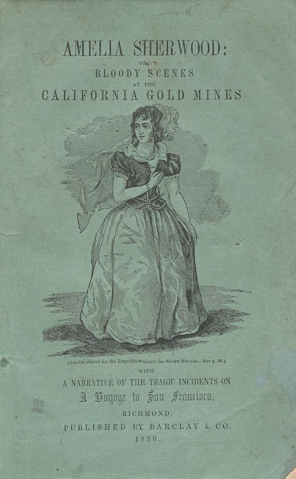 Bonhams : GRAHAM, WALTER, REVEREND. Amelia Sherwood: or, Bloody Scenes ...