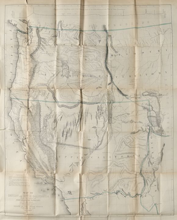 Bonhams : FREMONT, JOHN CHARLES. 1813-1890. Geographical Memoir Upon ...