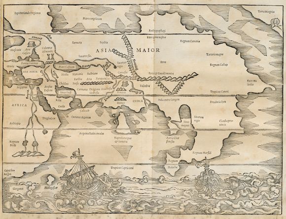 Bonhams : SOLINUS, GAIUS JULIUS. fl.3rd century, & POMPONIUS MELA. ?-c ...