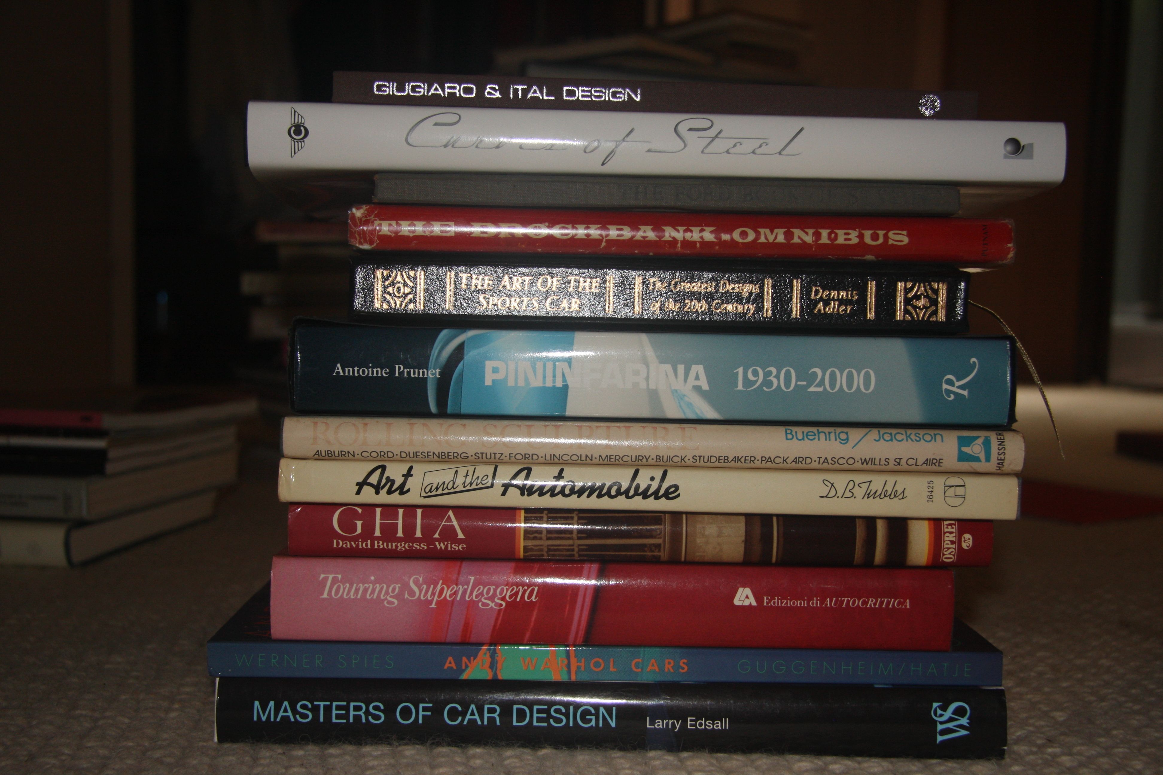 Bonhams Cars : A box of coachbuilder books