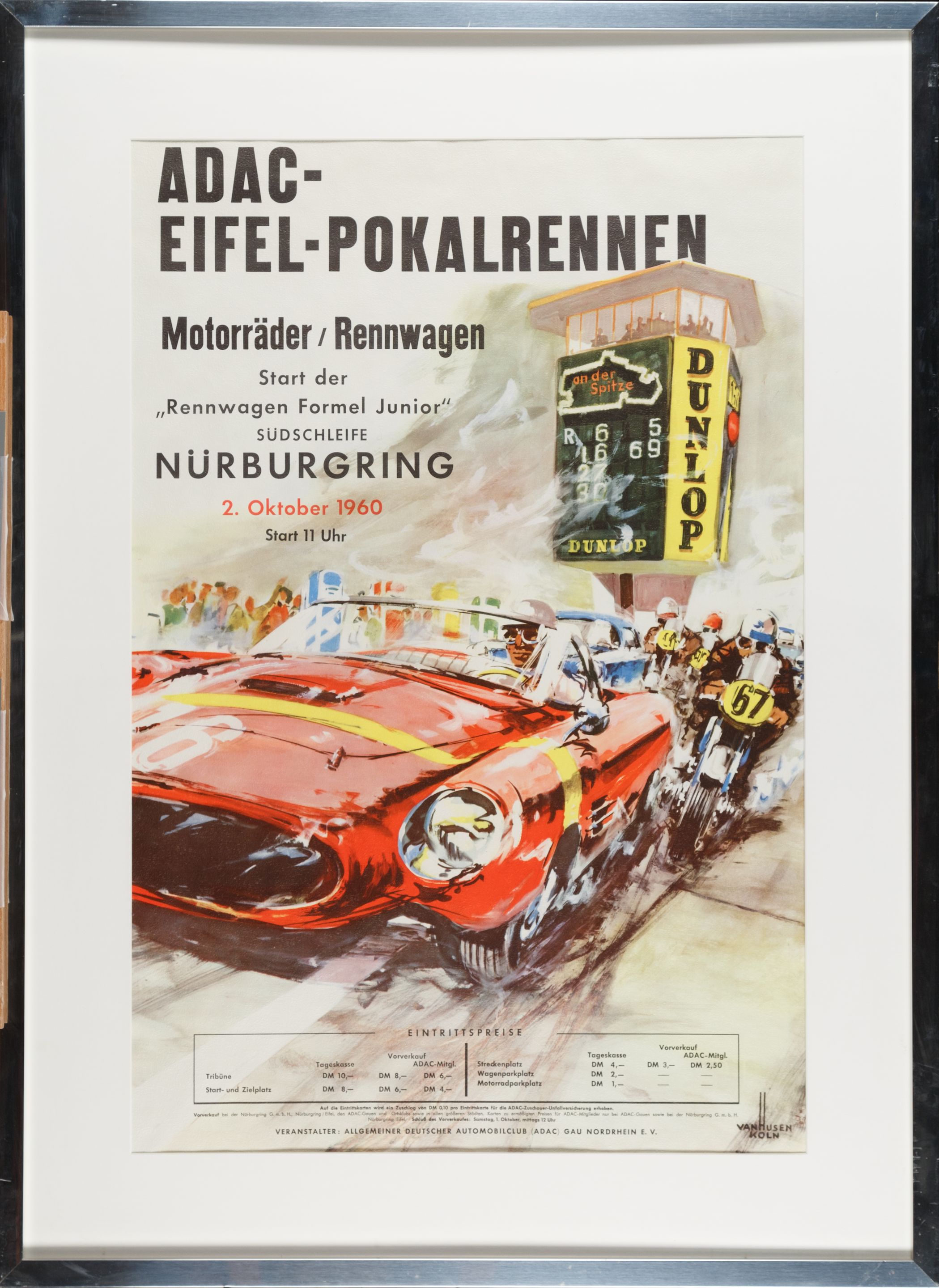 Bonhams Cars : A group of German racing posters