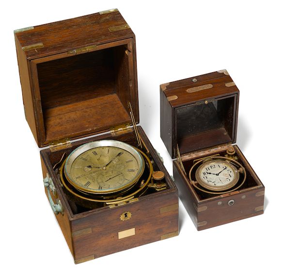 Bonhams : An American seven day marine chronometer H.H. Heinrich, New ...
