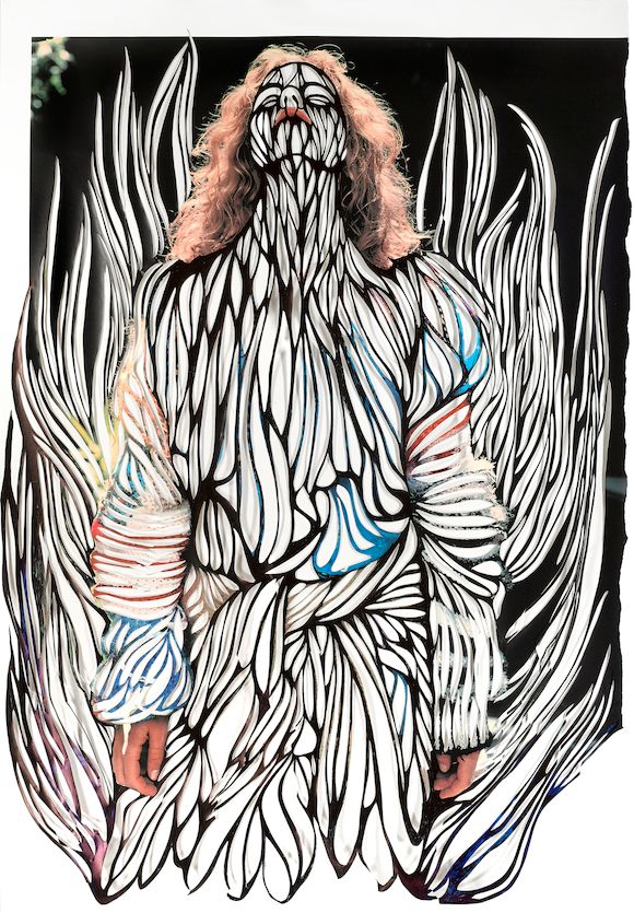 Bonhams : Amie Dicke (born 1978) That Fiery Girl, 2005 100 x 69 in ...