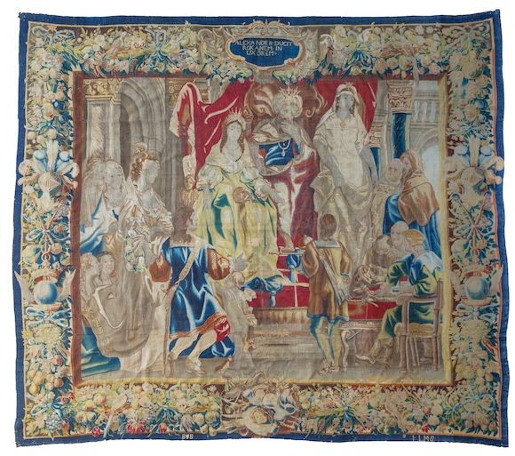 Bonhams : A Flemish historical tapestry workshop of Joris Leemans after ...