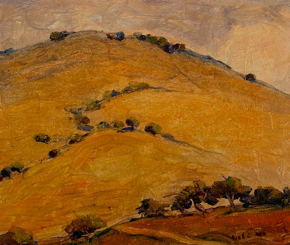 Bonhams : Selden Connor Gile (1877-1947) Golden Hill; Tiburon harbor ...