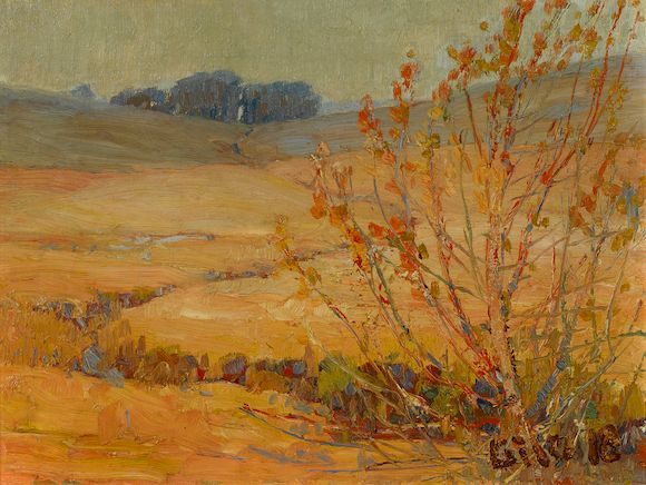Bonhams : Selden Connor Gile (1877-1947) Fall landscape 12 x 16in ...