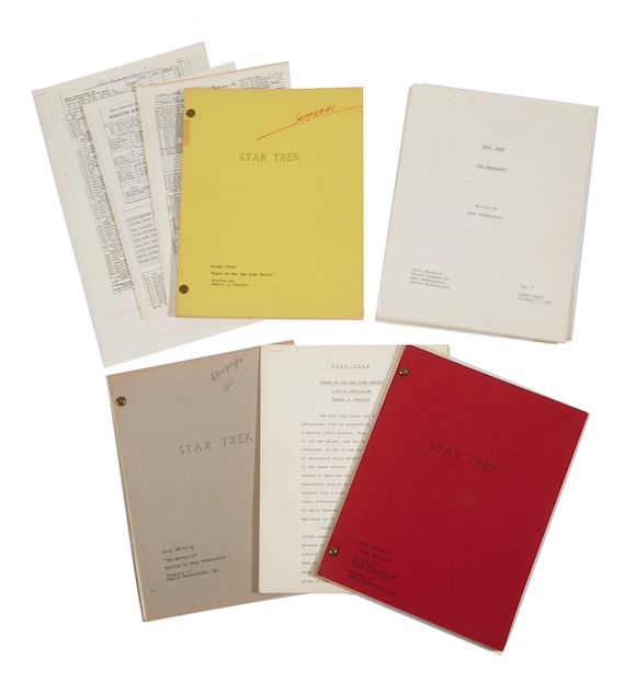 Bonhams : A large Stephen Whitfield Star Trek production archive An extensive archive of ...